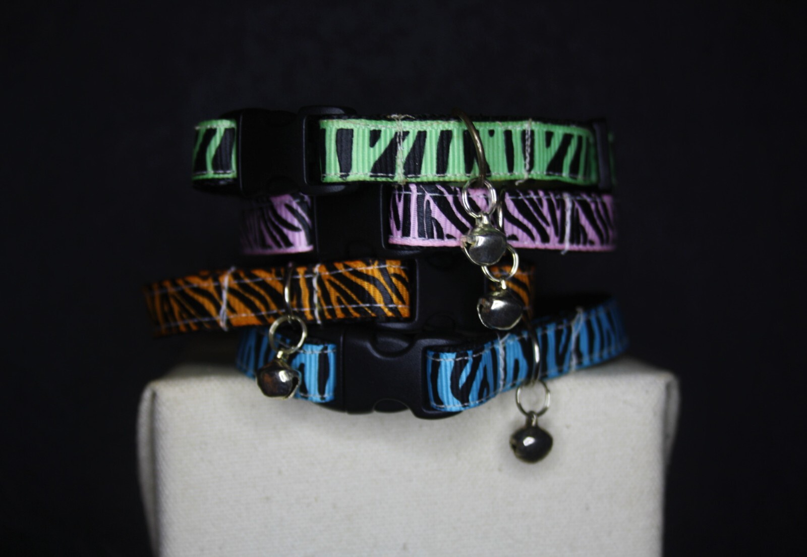 CAT COLLAR | HANDMADE CAT COLLAR | Collar | Tiger Print | Zebra Print ...