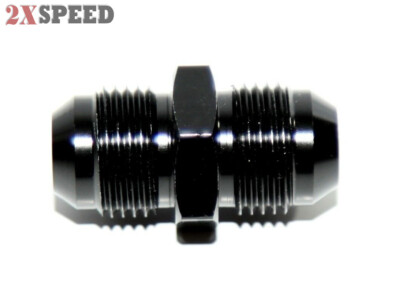 -8AN Male to -8AN Male Thread Straight Aluminum Anodized Fitting ...