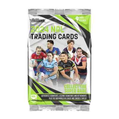 3 x 2024 NRL Traders Retail Rugby Trading Cards Sealed Packs - IN STOCK ...