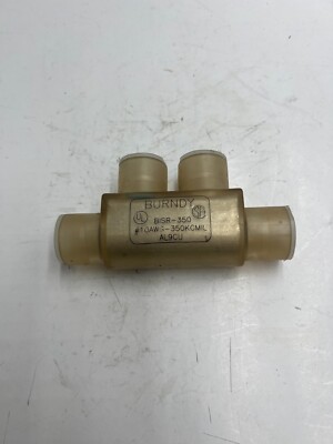 BURNDY BISR-350 IN-LINE SPLICER/REDUCER 10AWG-350KCMIL, AL9CU | eBay