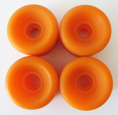 Set of 4 Orange Alva Skateboard Wheels | eBay