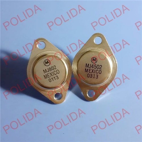 10pairs AUDIO Transistor MOTOROLA/ON TO-3 MJ4502/MJ802 | eBay