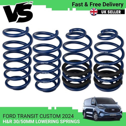 FORFORD TRANSIT CUSTOM VAN MK2 2024 LOWERING SPRINGS KIT H&R 30/50MM ...