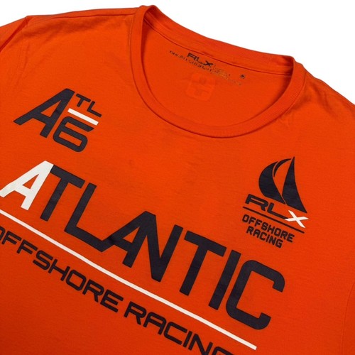 RLX Ralph Lauren Men's Atlantic Offshore Racing Cotton S/S T-Shirt ...