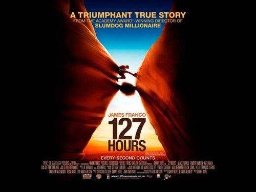 127 HOURS Movie POSTER 27x40 UK James Franco Kate Mara Amber Tamblyn ...