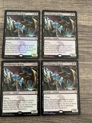 Deathbringer Regent X 4 Foil - Launch Promo Magic the Gathering ...