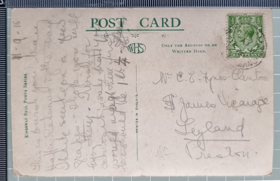 OLD POSTCARD 1915 MANCHESTER ROYAL INFIRMARY | eBay