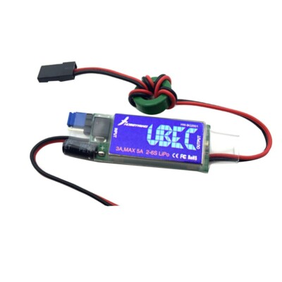 3PCS 5V / 6V RC UBEC 3A Max 5A Lowest RF Noise BEC Full Shielding ...
