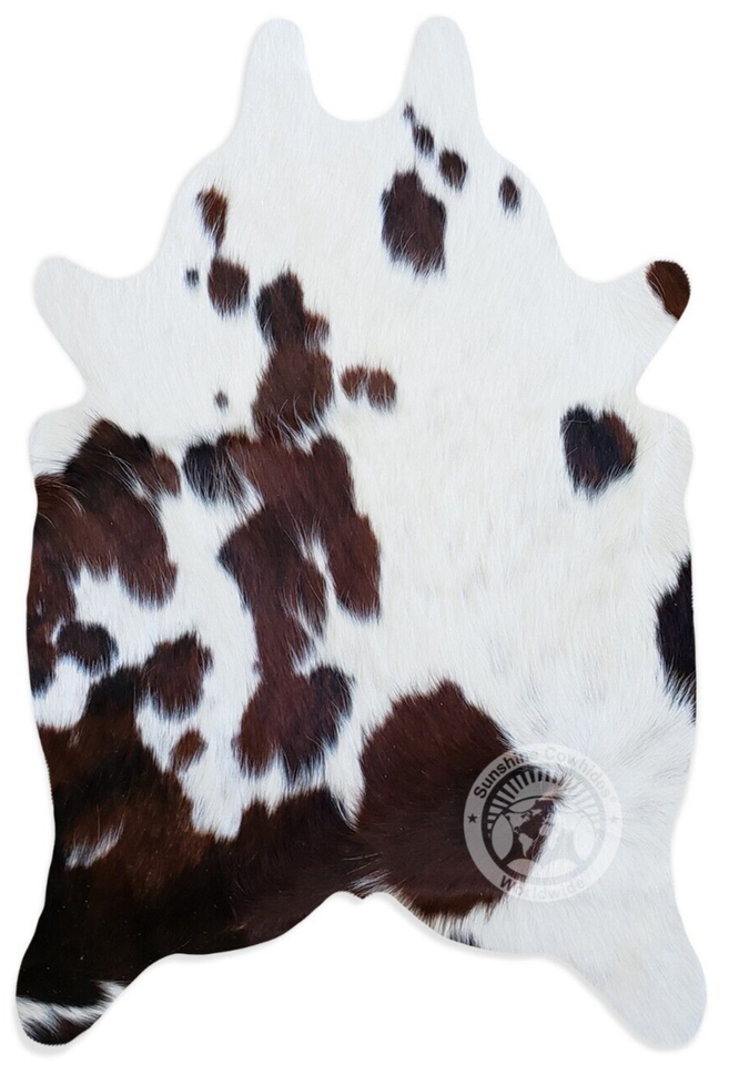 Real Small Cowhide Rug Tricolor - Size 24"x35" | eBay