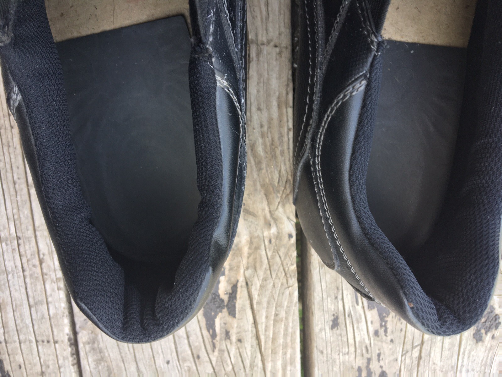 SAFE T STEP Black Oil Slip Resistant Loafer Work Shoe… - Gem