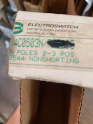 ELECTROSWITCH D4C0503N | eBay