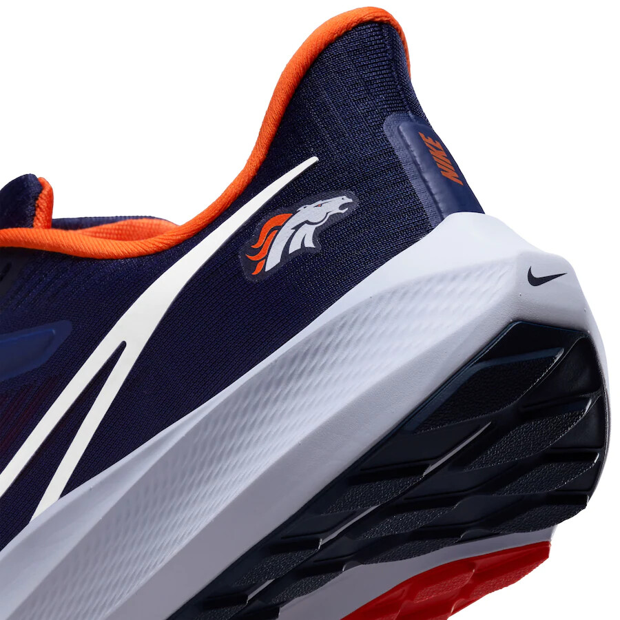 Denver Broncos Nike NFL Air Zoom Pegasus 39 Running Shoe Sneaker NEW | eBay