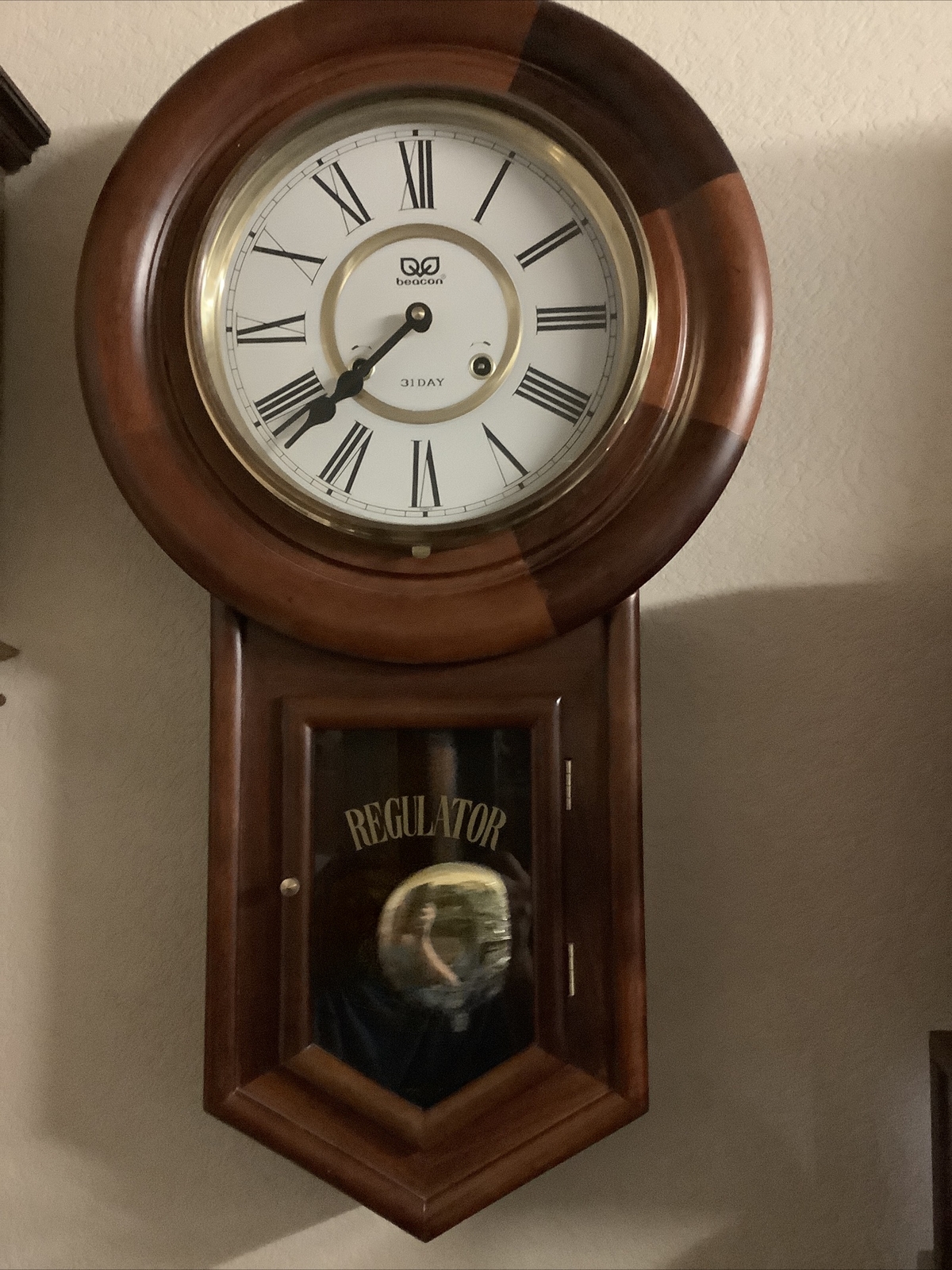 Vintage Beacon 31-Day Wall Clock | eBay