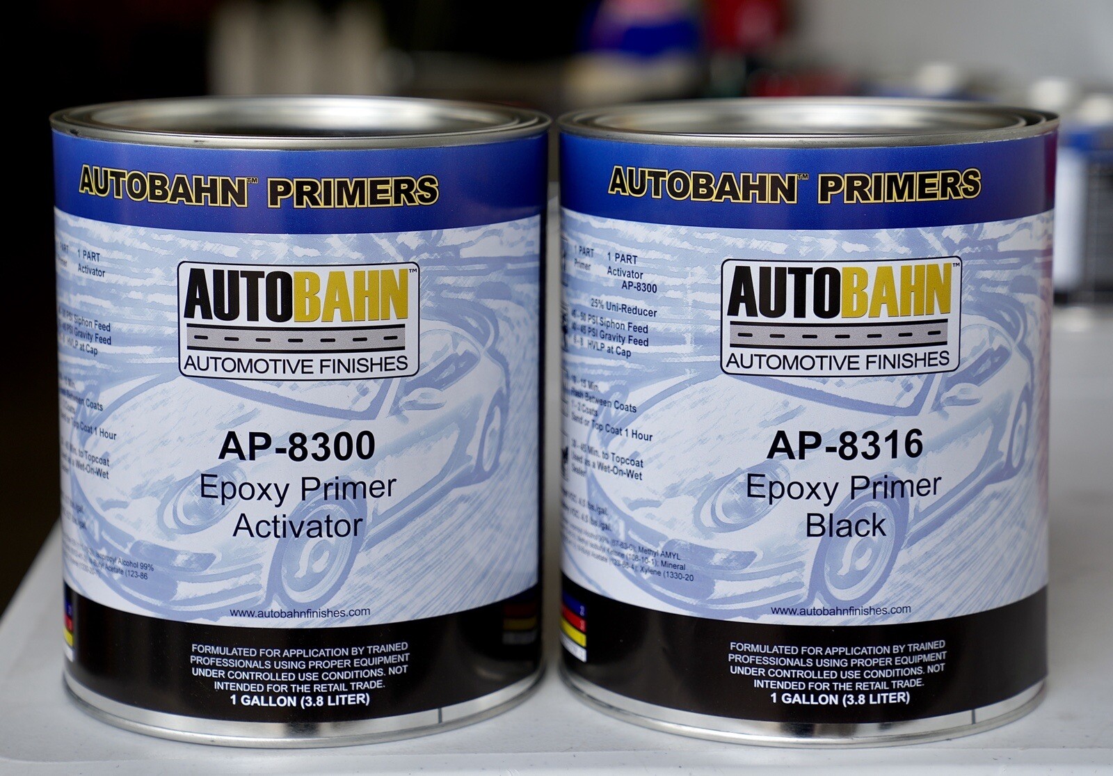 Autobahn AP8316 Automotive DTM Epoxy Primer GALLON KIT BLACK 1:1 MIX | eBay