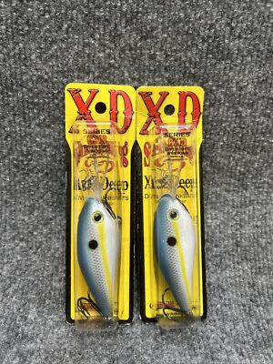 2 - Strike King HC6XD-590 Pro Model 6XD Extra Deep Dive Rattle ...