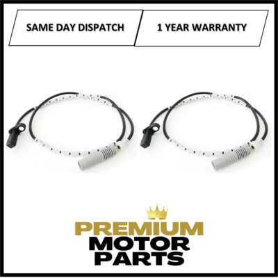 2x Front ABS Wheel Speed Sensor For BMW 1 3 Series E81 E90 E91 ...