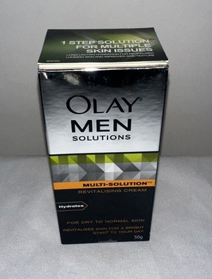 New Olay Men Multi-Solution Revitalizing Cream - Dry/Normal Skin ...