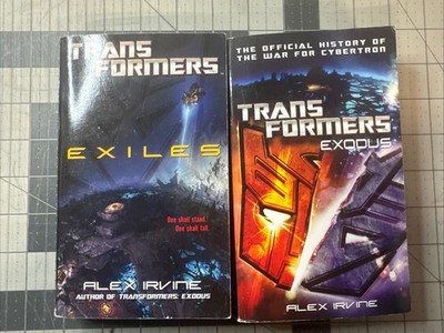 Transformers Exodus & Exiles By Alex Irvine PB 2 Paperback Books ...