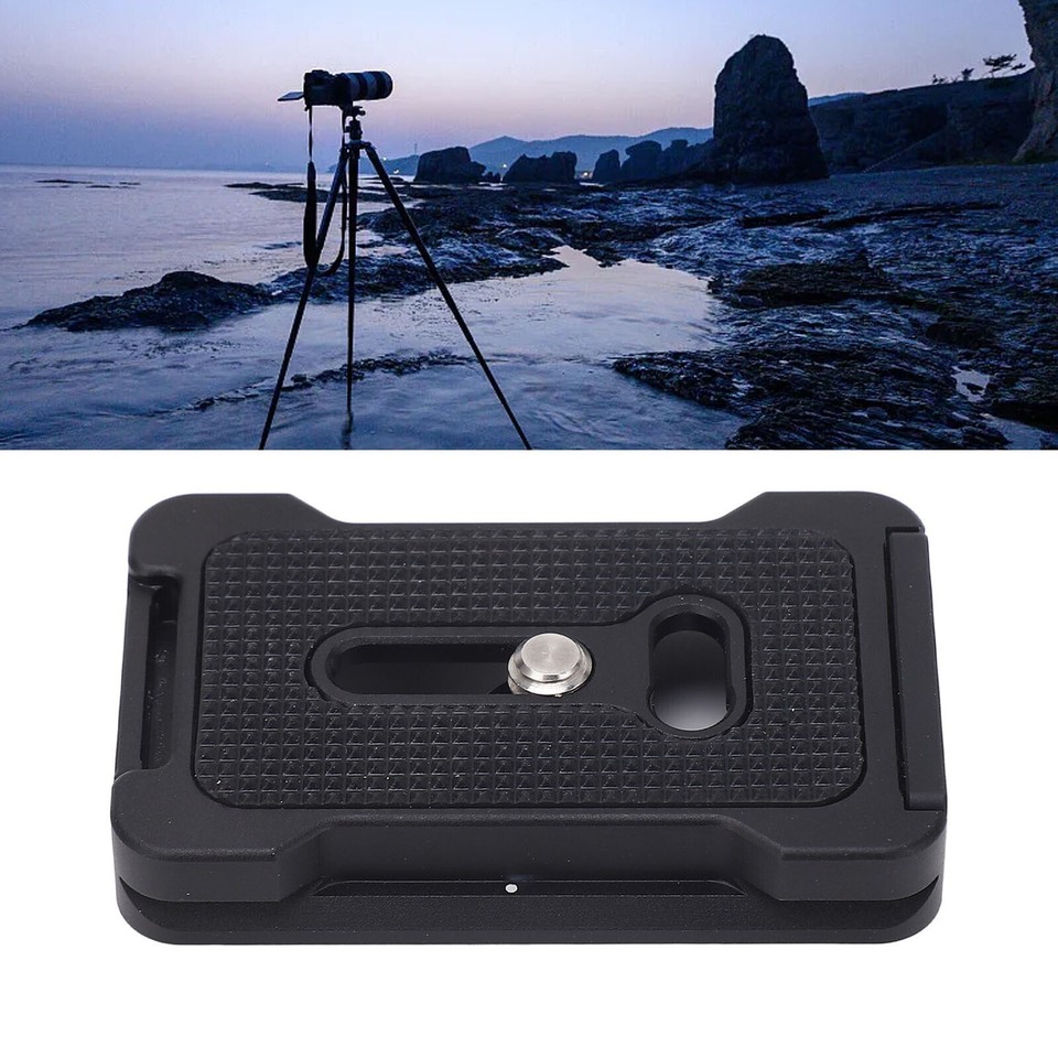 Adjustable Quick Release Plate with Anti Twist Clamp Tripod Adapter ...