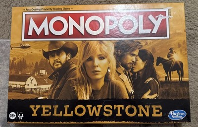 Monopoly Yellowstone Board Game Limited Edition BRAND NEW OPEN BOX | eBay