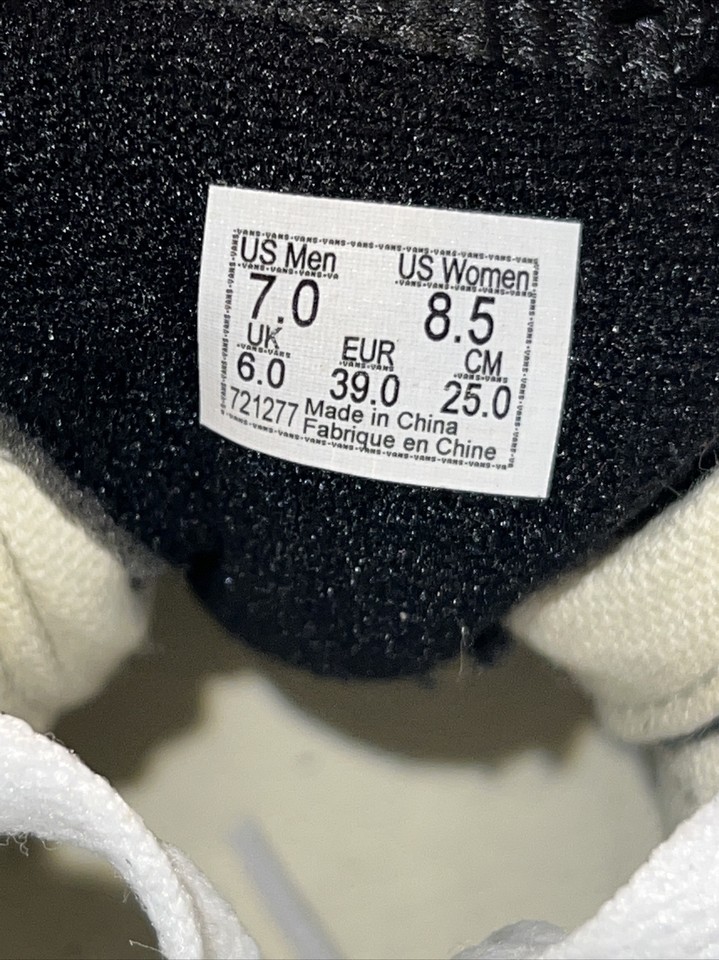 Vintage Vans Sk8-Hi Pro Classic Skateboarding Shoes Old Skool 721277 ...