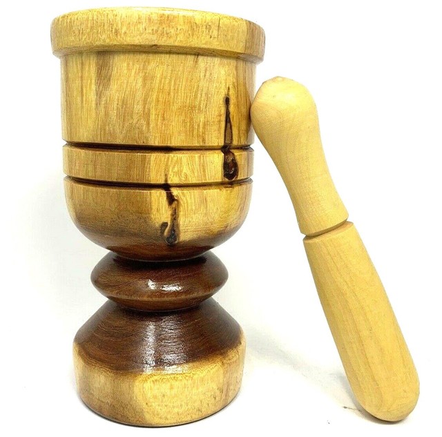 PILON DE MADERA DOMINICANO MEDIDA 8 X 4.1 DOMINICAN WOODEN PYLON ...