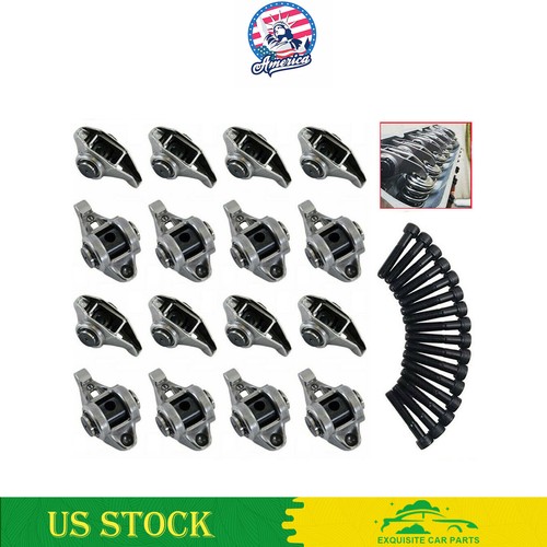 LS1 Rocker Arms With Trunion Kit Rockers Trunnion Installed LS2 5.3L 5 ...