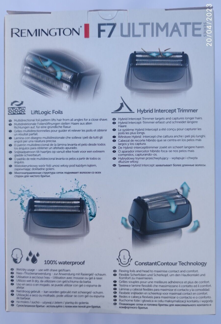 Reminton F7 Men's Electric Waterproof Shaver (XF8505) for sale online ...