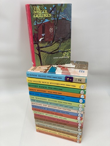 Complete Original 1 - 19 Books Hardcover, The Boxcar Children Set ...