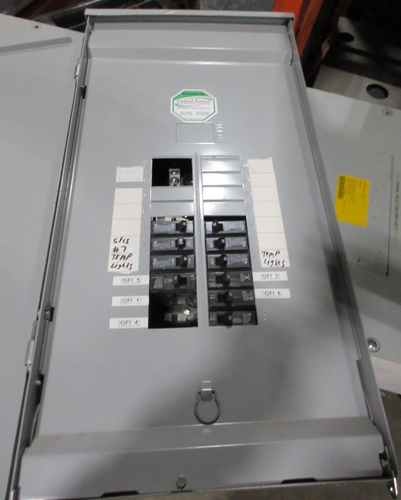 Murray LW2040L1125 Load Center, 125A MLO, 120/208V, 1PH3W, 20 CKT, Nema ...