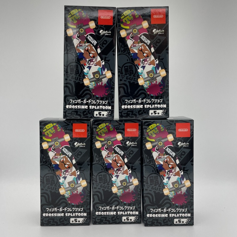 Splatoon 3 Fingerboard Collection BOX complete set of 5 / Nintendo ...