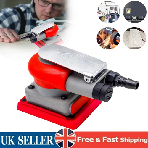 Square Handheld Air Sander Pneumatic Sander Orbital Sander Woodworking ...