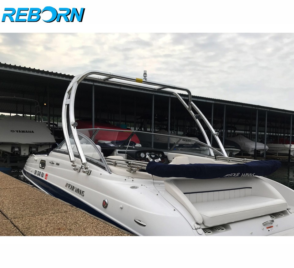 Reborn Launch Forward-facing Boat Wakeboard Tower polished Easy ...