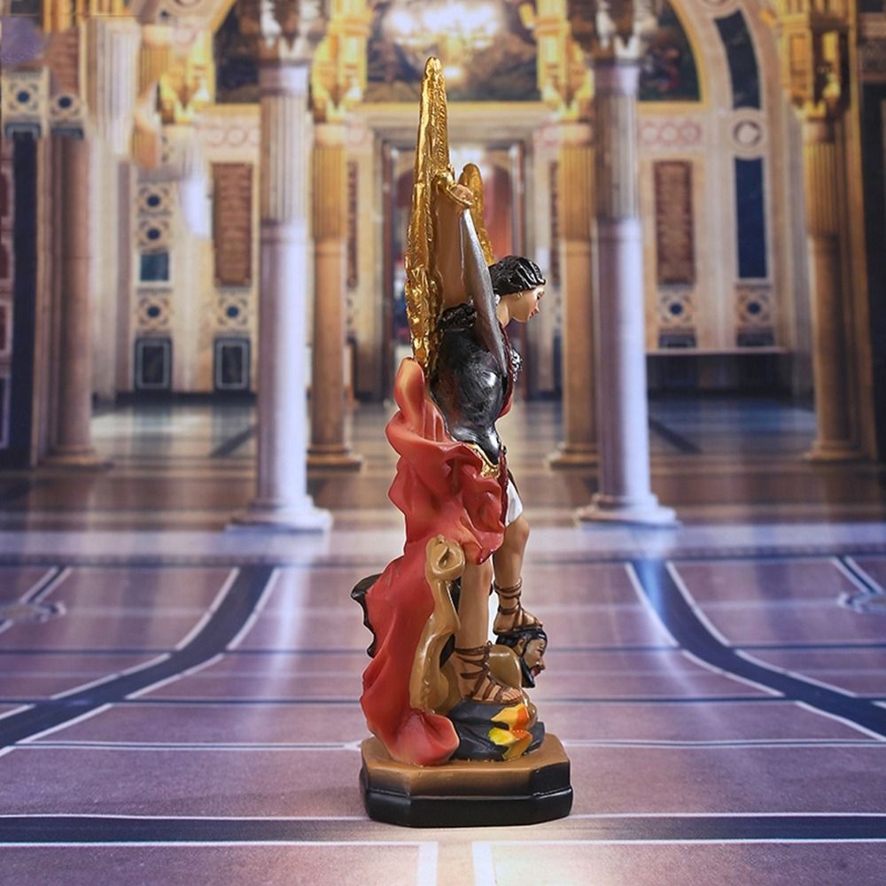 Angel Killing Demon Statue
