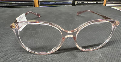 Michael Kors MK4093 (PALAU) 3907 CLEAR/Coral GOLD 52-17-140MM EYEGLASS ...