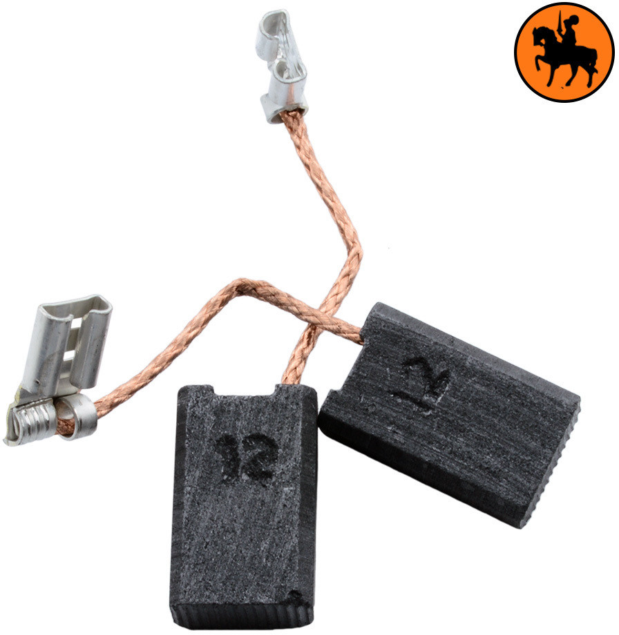 Carbon Brushes AEG WP1900 polisher - 6.4x10x16mm - With Auto Stop ...