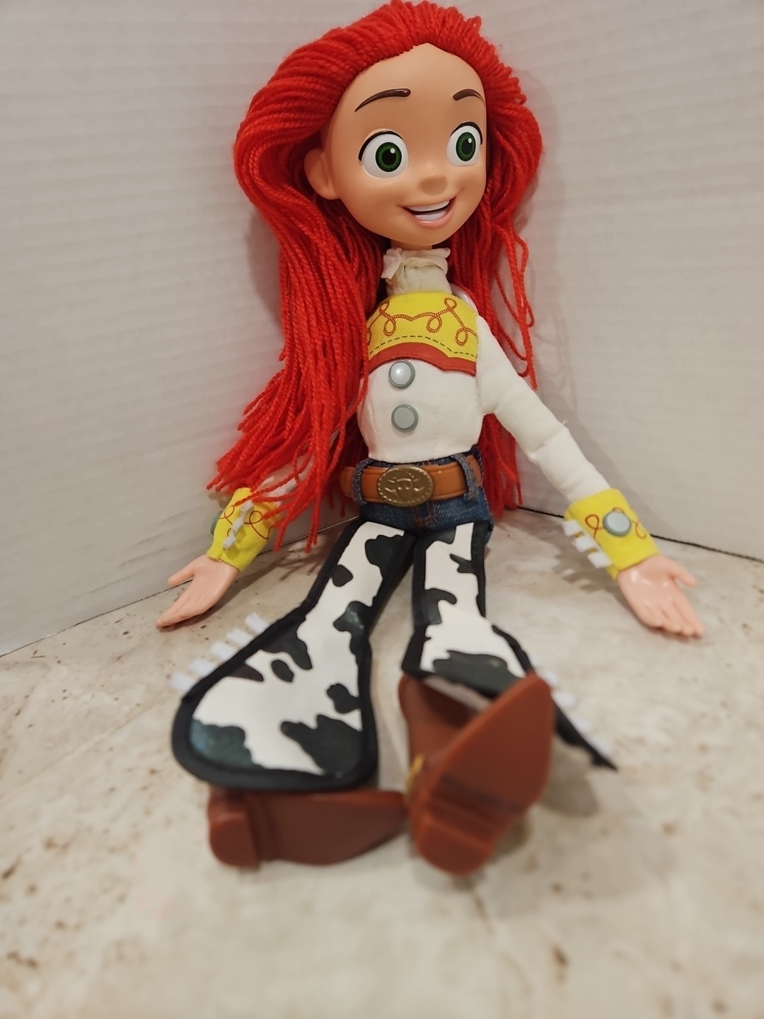 Disney Pixar Toy Story Pull String Jessie 15" Doll WORKS!! No Hat | eBay
