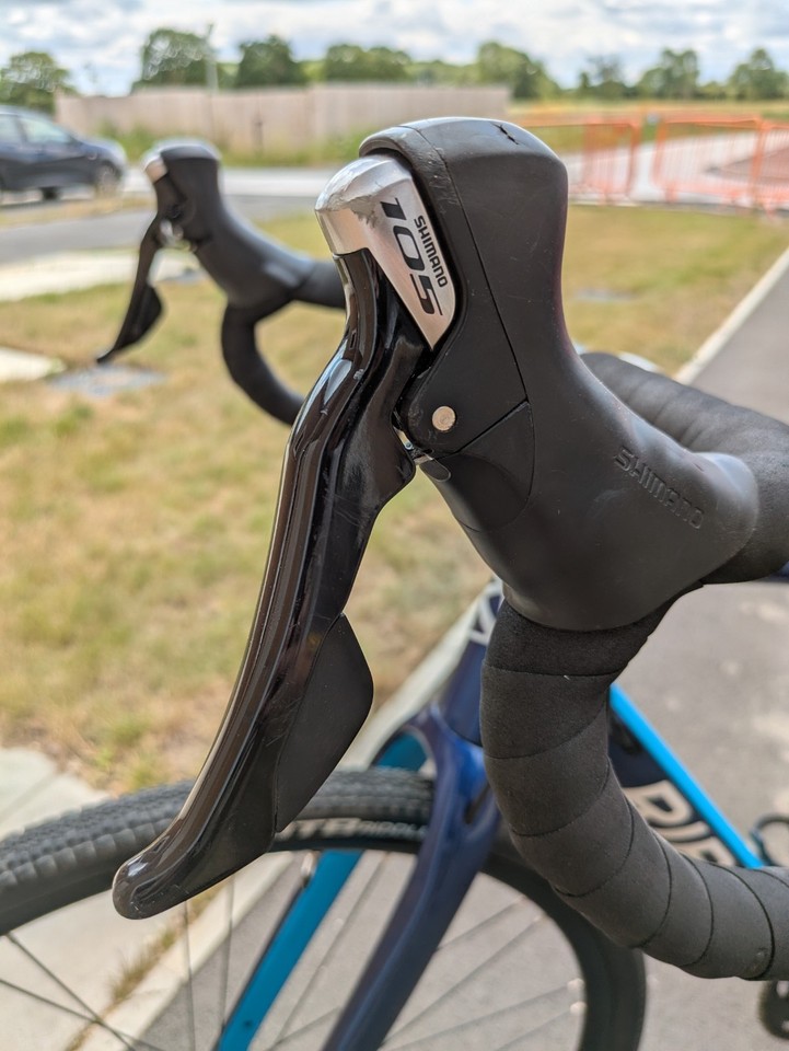 Ribble CGR AL 51cm blue Gravel Cross bike Shimano GRX and 105 | eBay UK