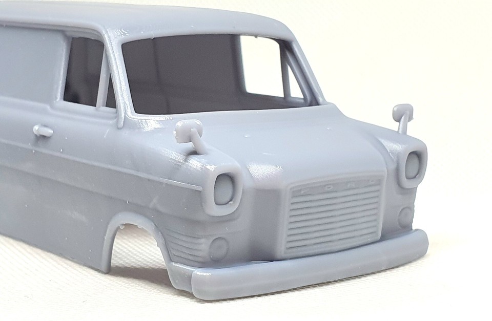 Ford Transit mk1 van slot car or static body Minic Motorway scale | eBay UK
