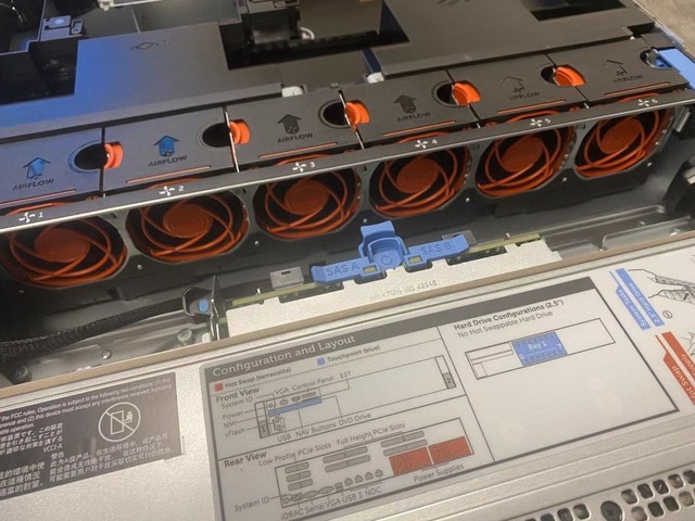 Dell POWEREDGE R7910 Server 8 HDD 2.5" Bays Empty Metal Chassis FJDV7 ...