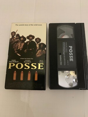 1993 Posse VHS Video Tape Mario Van Peebles | eBay