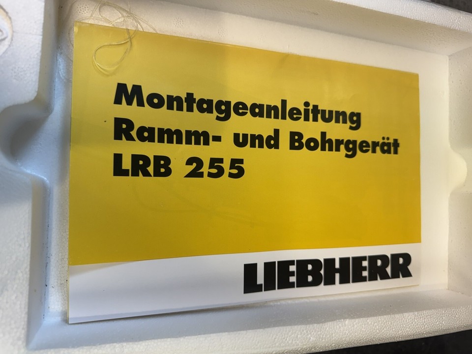 Liebherr LRB 255 Piling and Drilling Rig - NZG 1:50 Scale Diecast Model ...