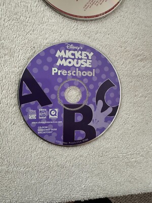 Disneys Mickey Mouse Preschool Program 2000 Windows 95/98/Macintosh | eBay