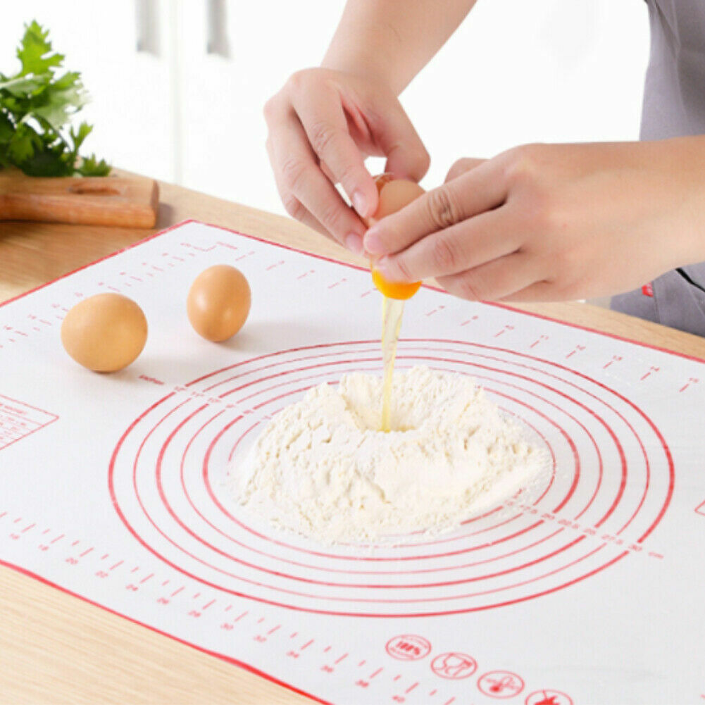 3XL Silikon Backunterlage Backmatte Matte Ausrollmatte Teigmatte ...
