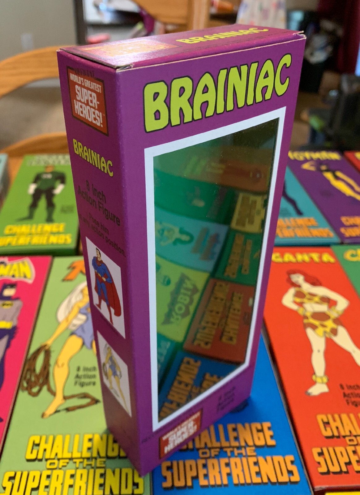 MEGO 8" BRAINIAC SUPERFRIENDS CUSTOM BOX ONLY | eBay