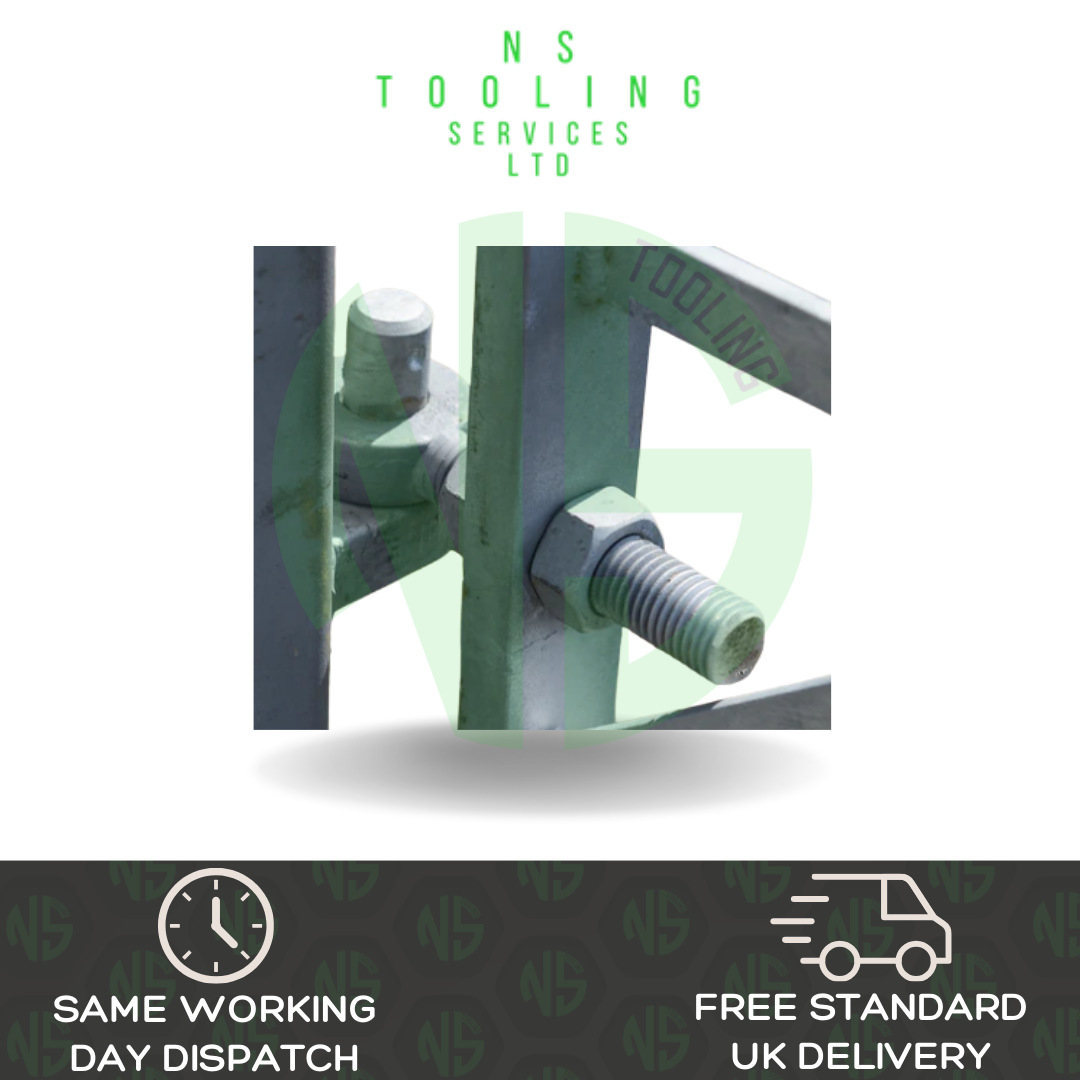 M12/M16/M20/M24/M30 Adjustable Zinc Eye Bolts - Steel Gate Hinge ...