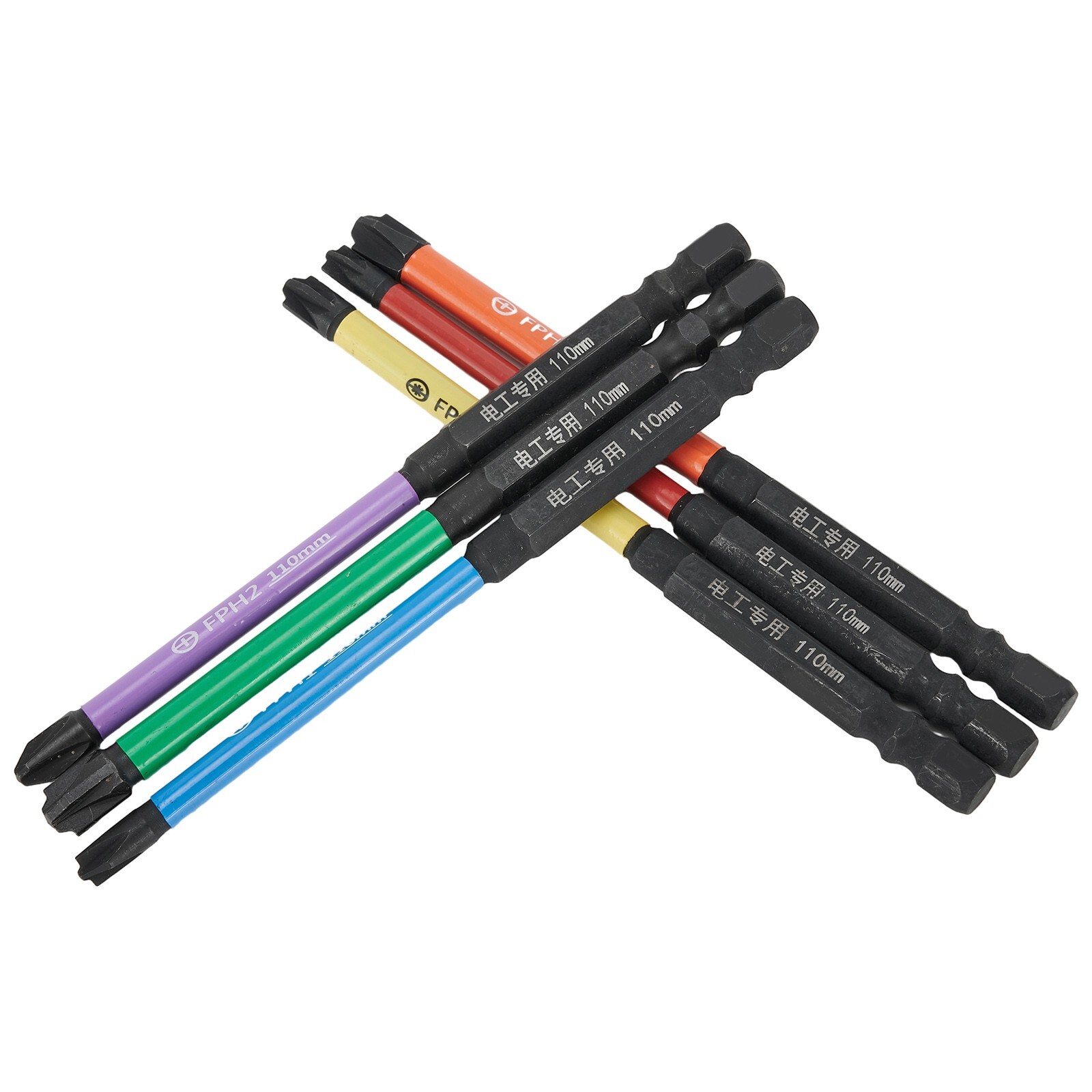 Screwdriver Bits 6 Pcs/set FPH1/FPH2/FPH3/FPZ1/FPZ2/FPZ3 Various ...