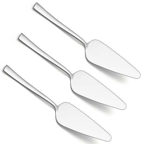 Pie Server Set Of 3 8.9 Inch Stainless Steel Cake Server Cutter For ...