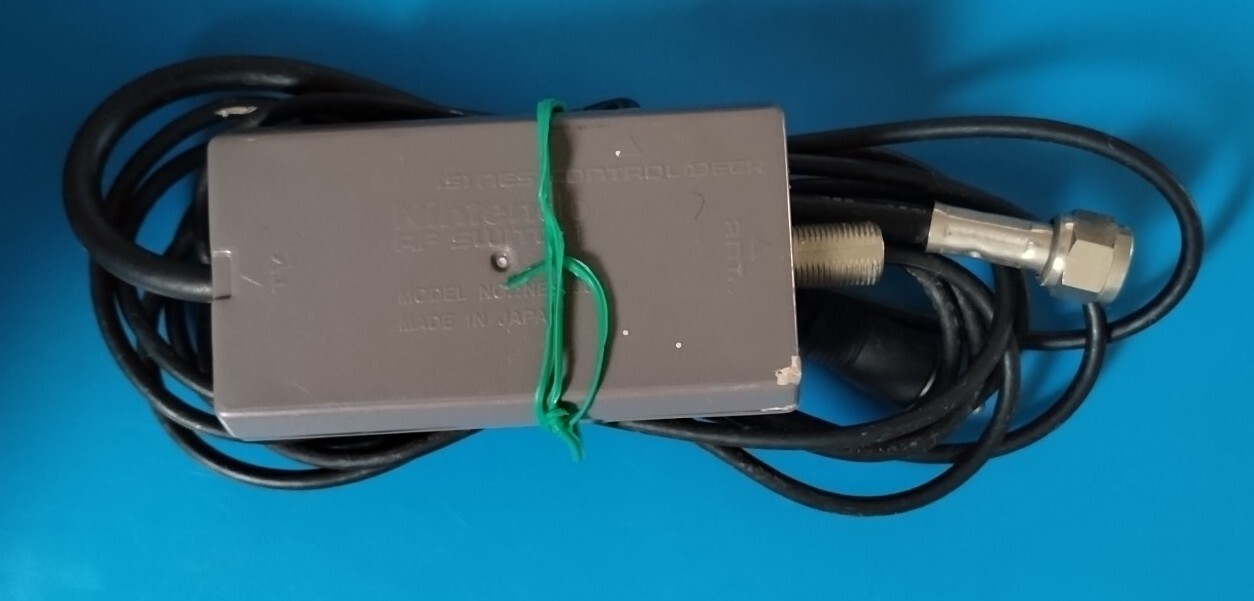 Nintendo NES RF AV Cable Adapter Switch (NES-003) | eBay