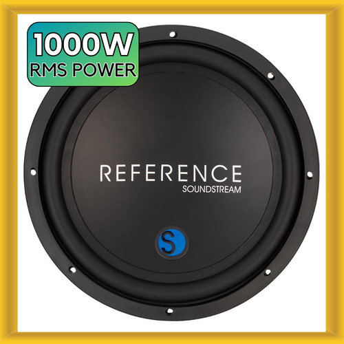Soundstream Reserve 12 Inch Subwoofer 1000W RMS 2000W Max Dual 4 Ohm ...